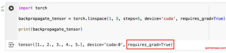 torch.linspace(): Generating Evenly-Spaced 1D Tensor